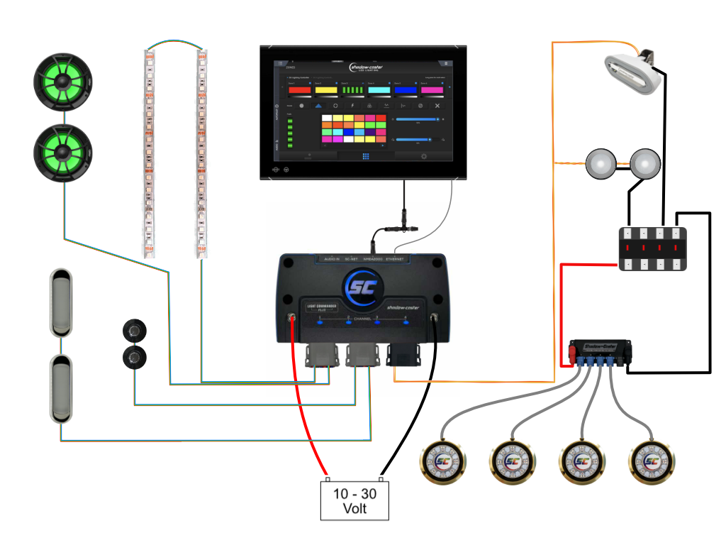 NMEA 2000 Marine LED Light Controllers | RGB Light Control